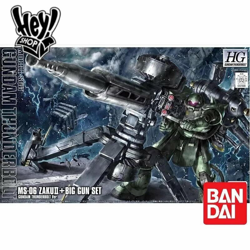 Фигурка BandaiHG 1/144 MS.06 ZAKUI+ BIG GUN SETФигурка BandaiHG 1/144 MS.06 ZAKUI+ BIG GUN SET - это качественная
