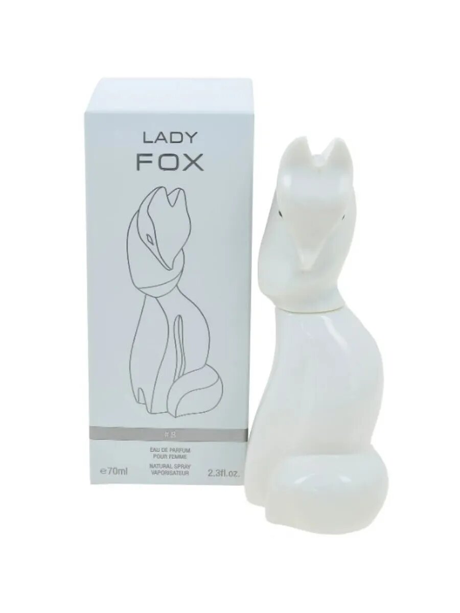 Туалетная вода КПК LADY FOX#8 70ml белая (аромат Escada Fiesta Carioca) для женщин