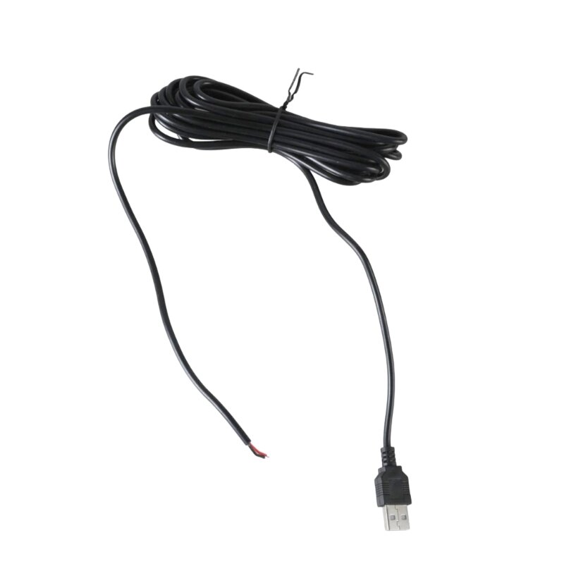 USB-кабель для зарядки с разъемом 2-жильный источник питания сварочный кабель длиной 2 метра