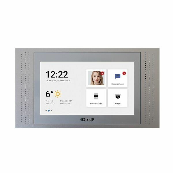 BAS-IP AT-07L WHITE IP монитор для домофона