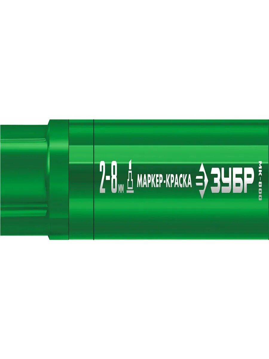 МК-800 зеленый, 2-8 мм клиновидный маркер-краска