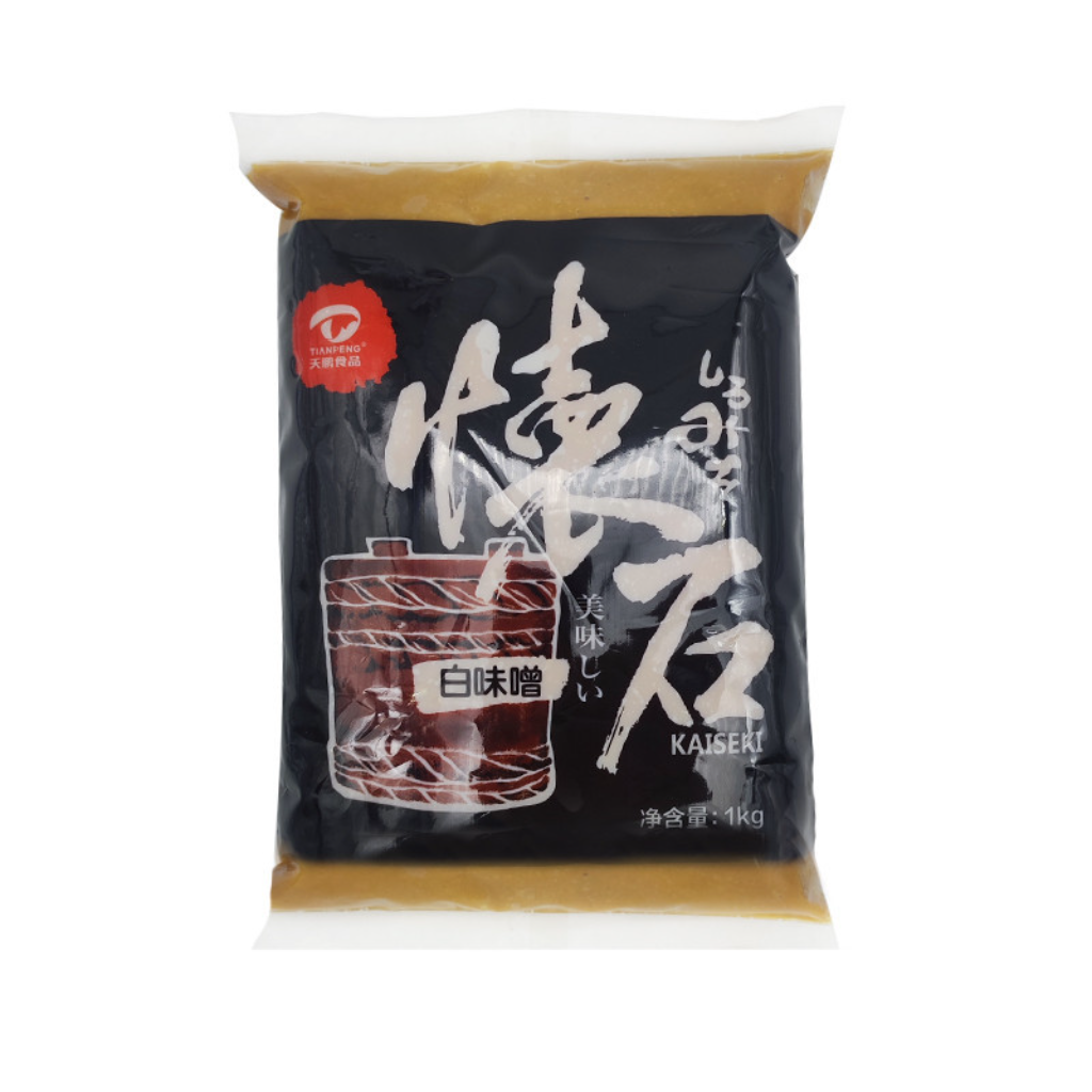 Паста мисо Kaiseki светлая со сладким и мягким вкусом 1 кг, Китай