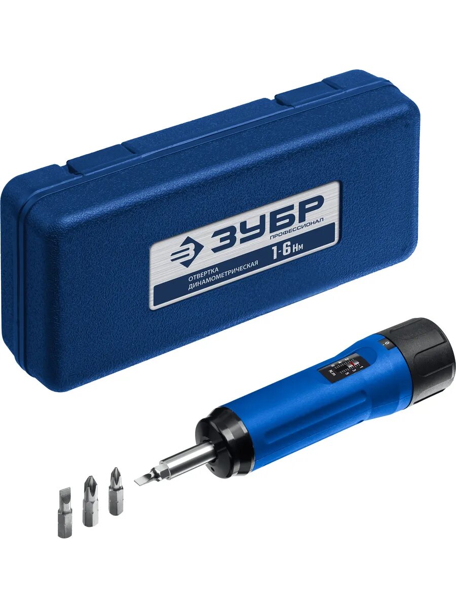 1 - 6 Нм, регулируемая, динамометрическая отвертка, Професс
