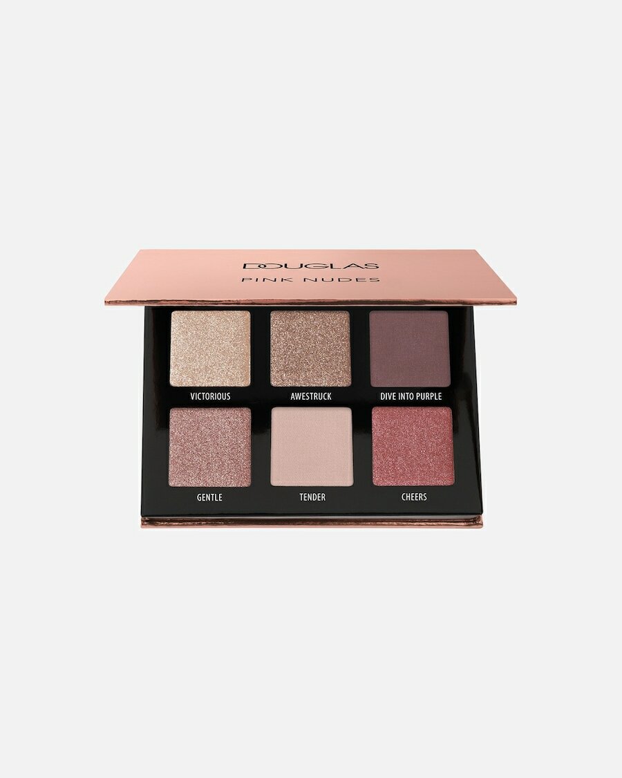 Douglas Collection Мини-палетка теней для век Make-Up Pink Nudes Mini, 7,5 г цвет Pink Nudes