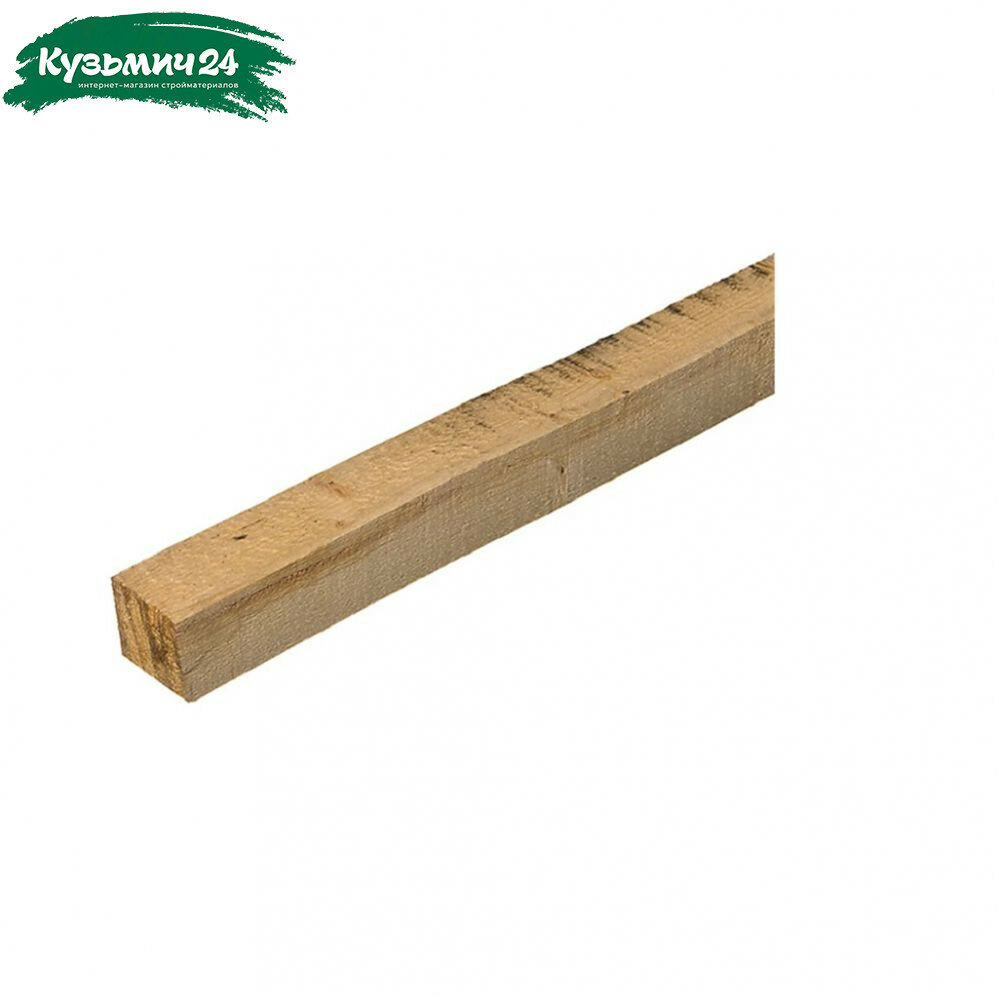 Брусок естественной влажности, Хвойные породы 50х50х3000 мм, 2 шт.