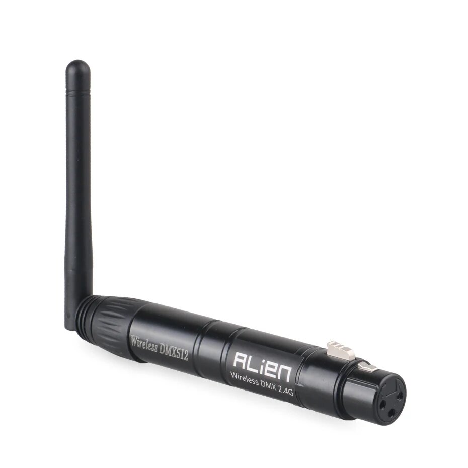 Беспроводной контроллер ALIENPRO ALIEN 2.4G ISM DMX512 Dif Европейская вилка (EU Plug), 1Receiver