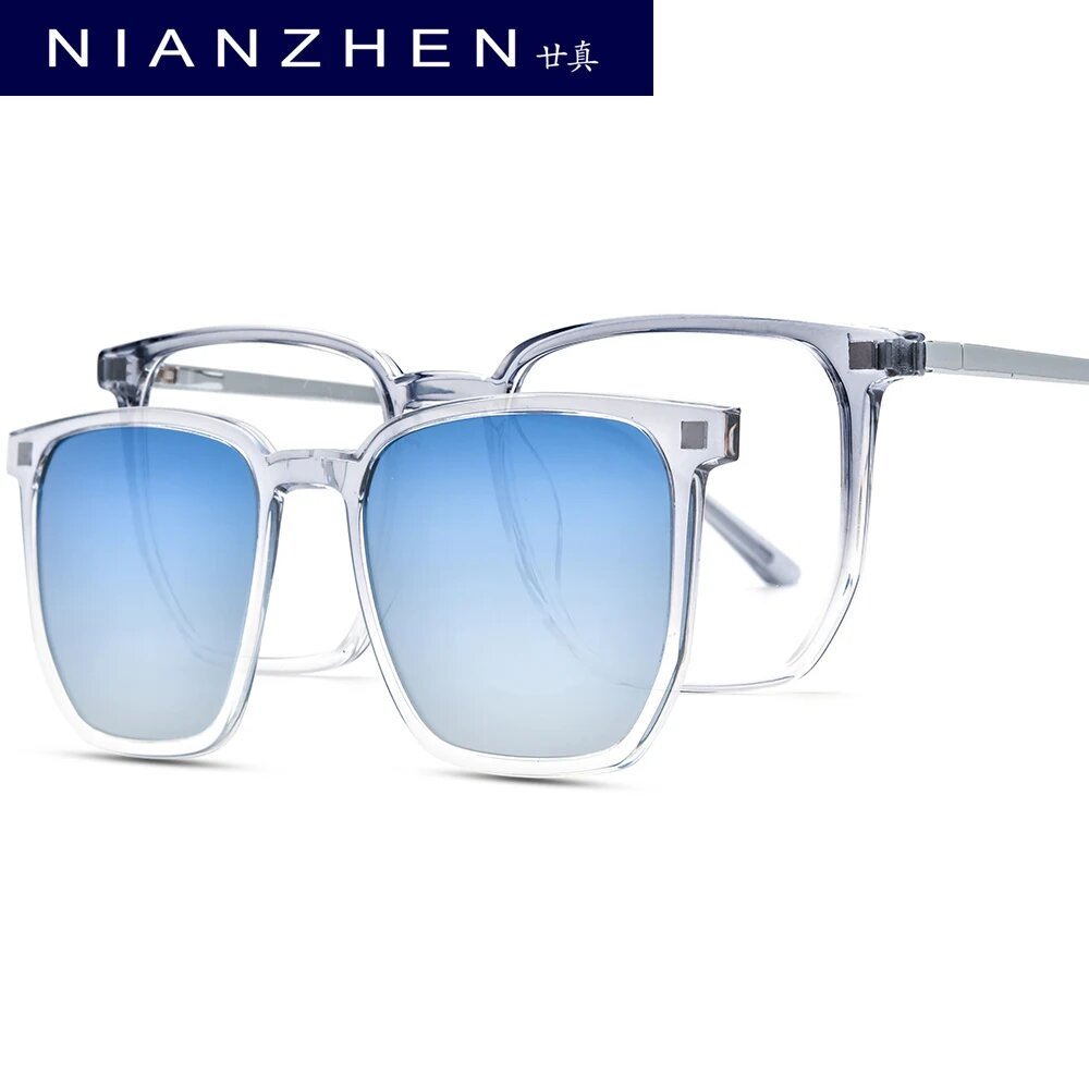 Оправа для очков NIANZHEN Gray Blue C2