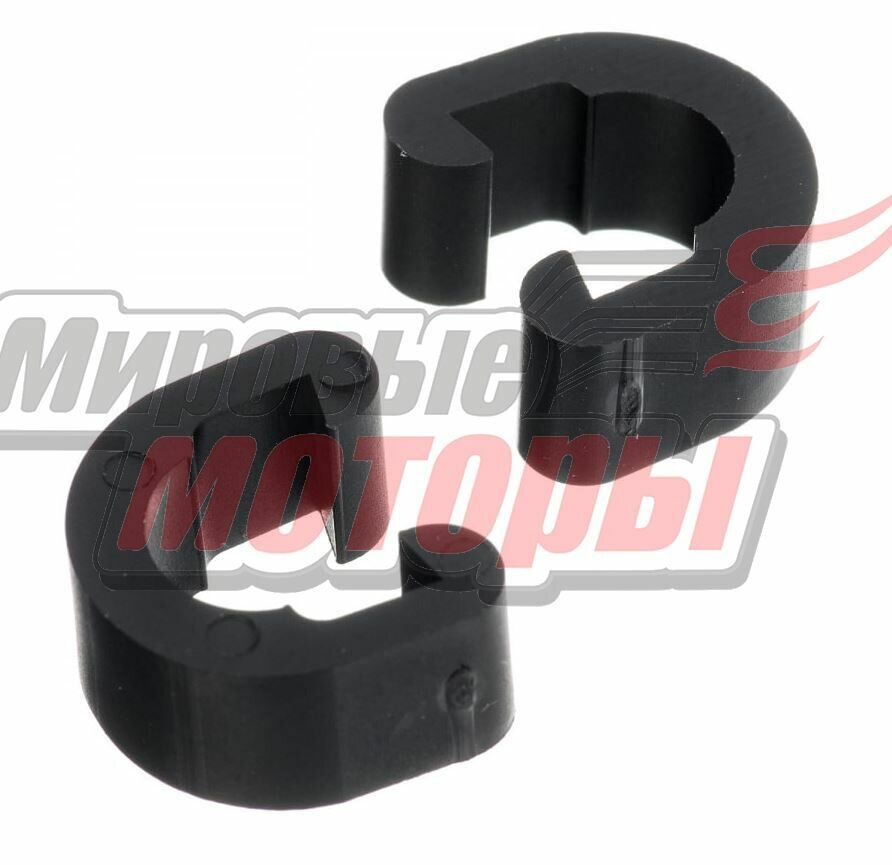 Скоба крепления троса к раме велосипеда "Risk" (пластиковая)