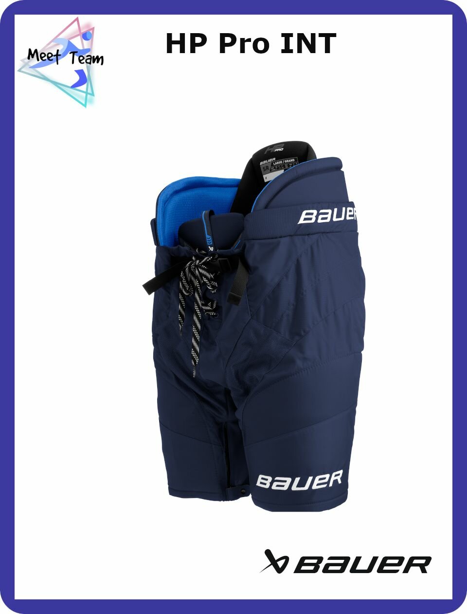 Трусы хоккейные BAUER S24 HP Pro INT M