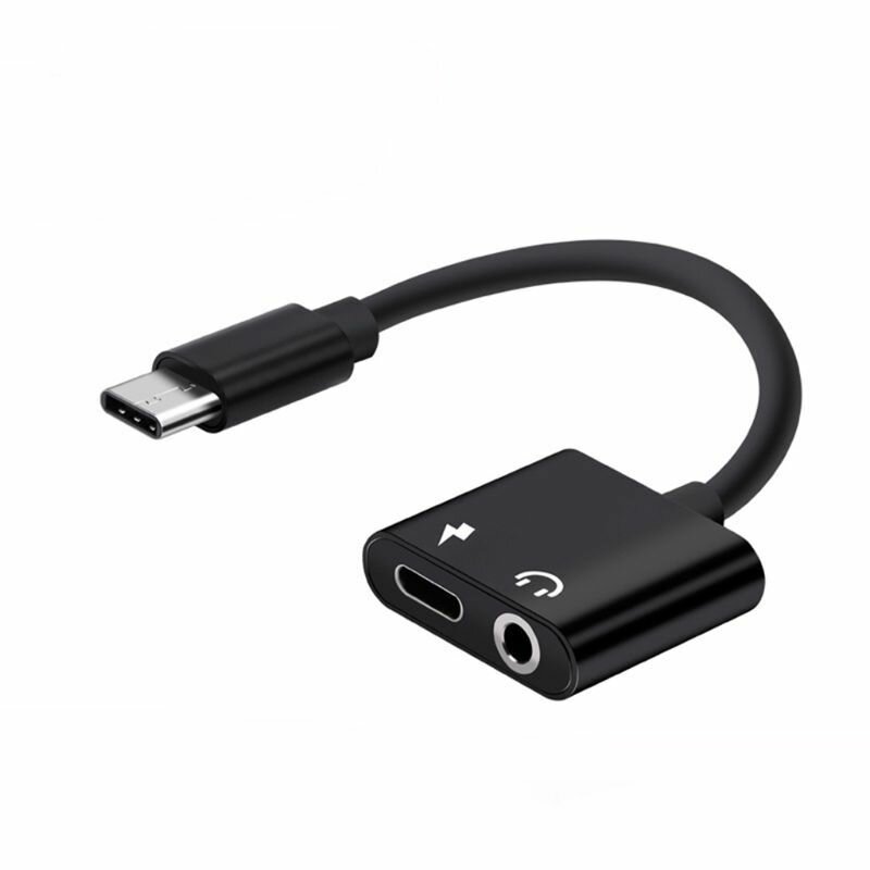 Адаптер Type-C Aux адаптер для наушников Usb c к разъему для наушников 3,5 мм Хорошее качество звука TypeC