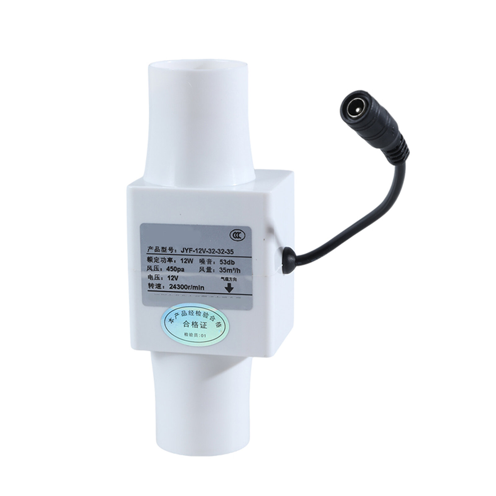 Тихий встроенный вентиляционный вентилятор трубного выхлопа 12 В для экстрактора в ванной комнате