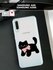 Чехол на Samsung Galaxy A50/A30s / Самсунг Галакси A50/A30s с принтом Черный кот...