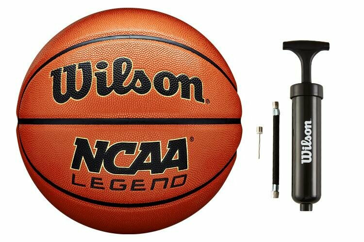 Баскетбольный мяч унисекс Wilson NCAA Collection WZ2007601CN7, коричневый, размер 7, для тренировок