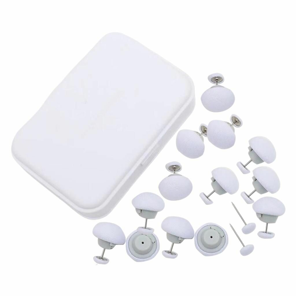 1 коробка из 16шт, держатель для одеяла с простыней в форме гриба-белый