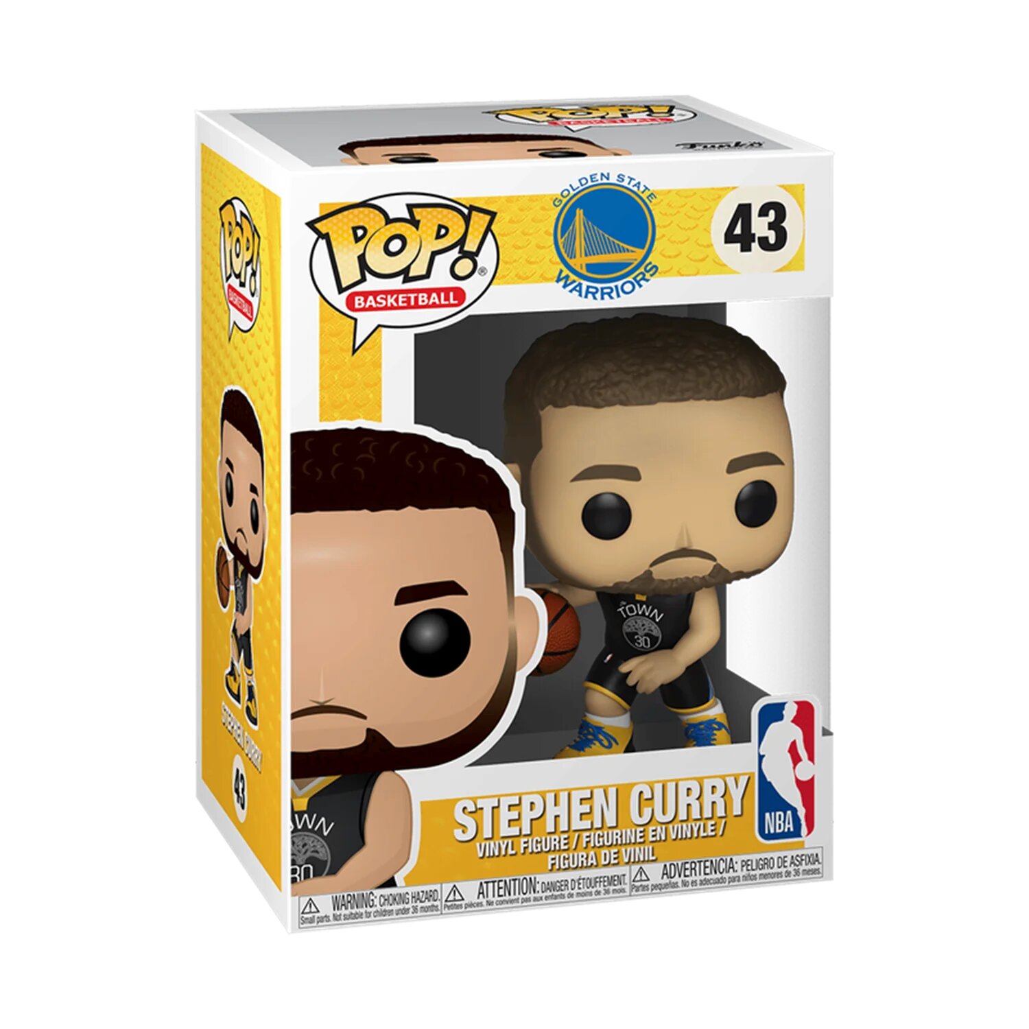 Funko Pop NBA James Durant Curry фигурка Curry