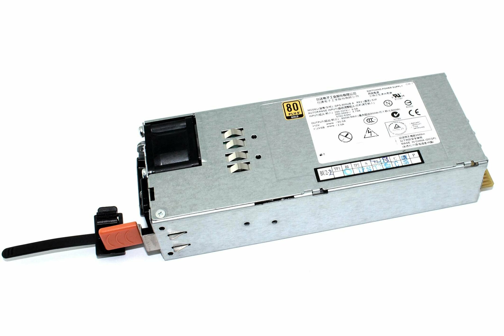 Блок питания Delta Electronics DPS-800UB A REV S3F 800W