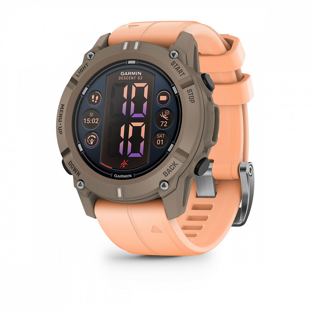 Умные часы Garmin Descent G2 Paloma with Shell Pink Band (010-02986-01)