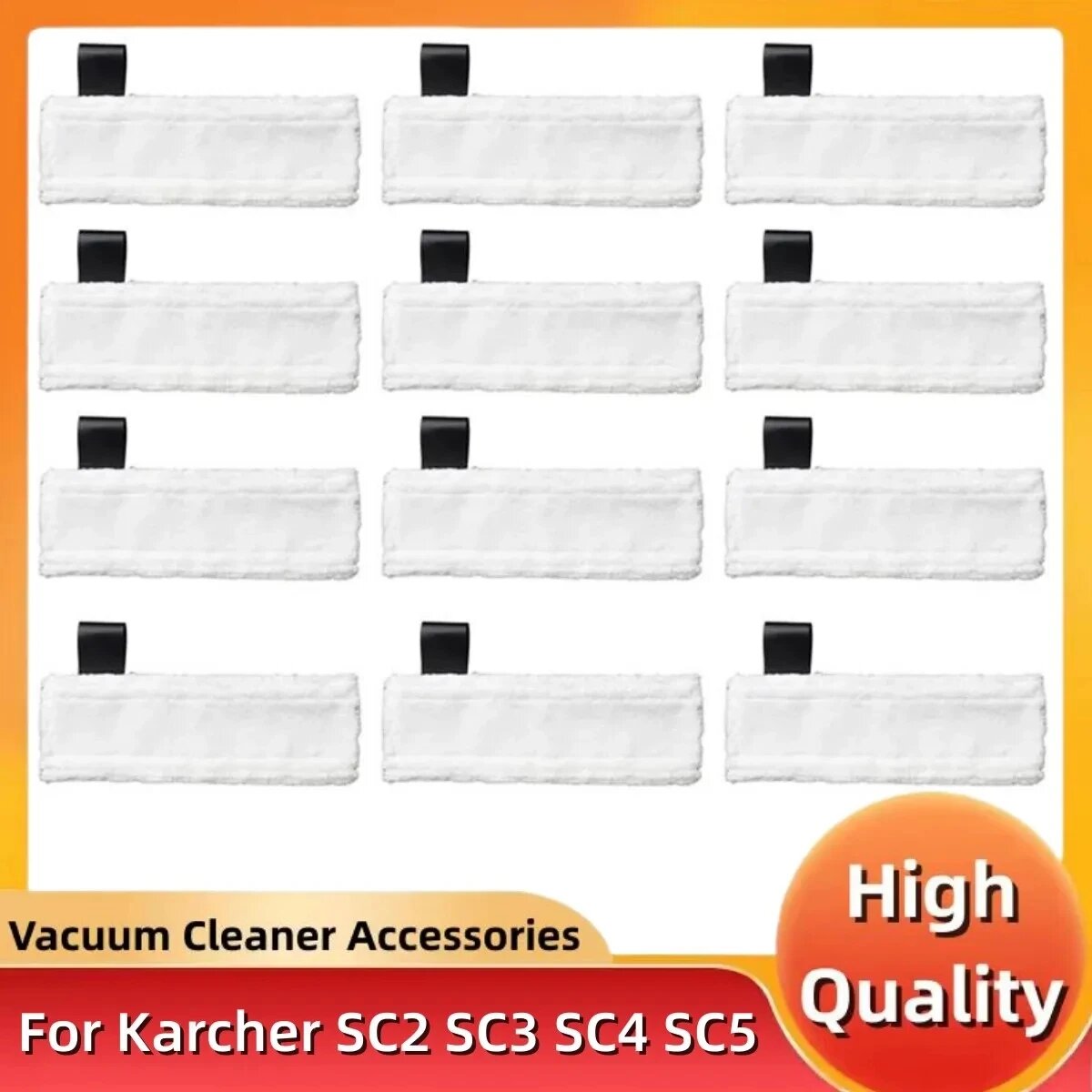 Запасные части для паровой швабры Karcher 12 шт.