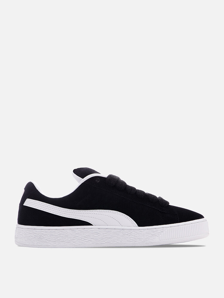 Кроссовки PUMA Suede XL, полнота 6 (RU)/ на среднюю стопу, размер 41.5, черный/белый — фото 1