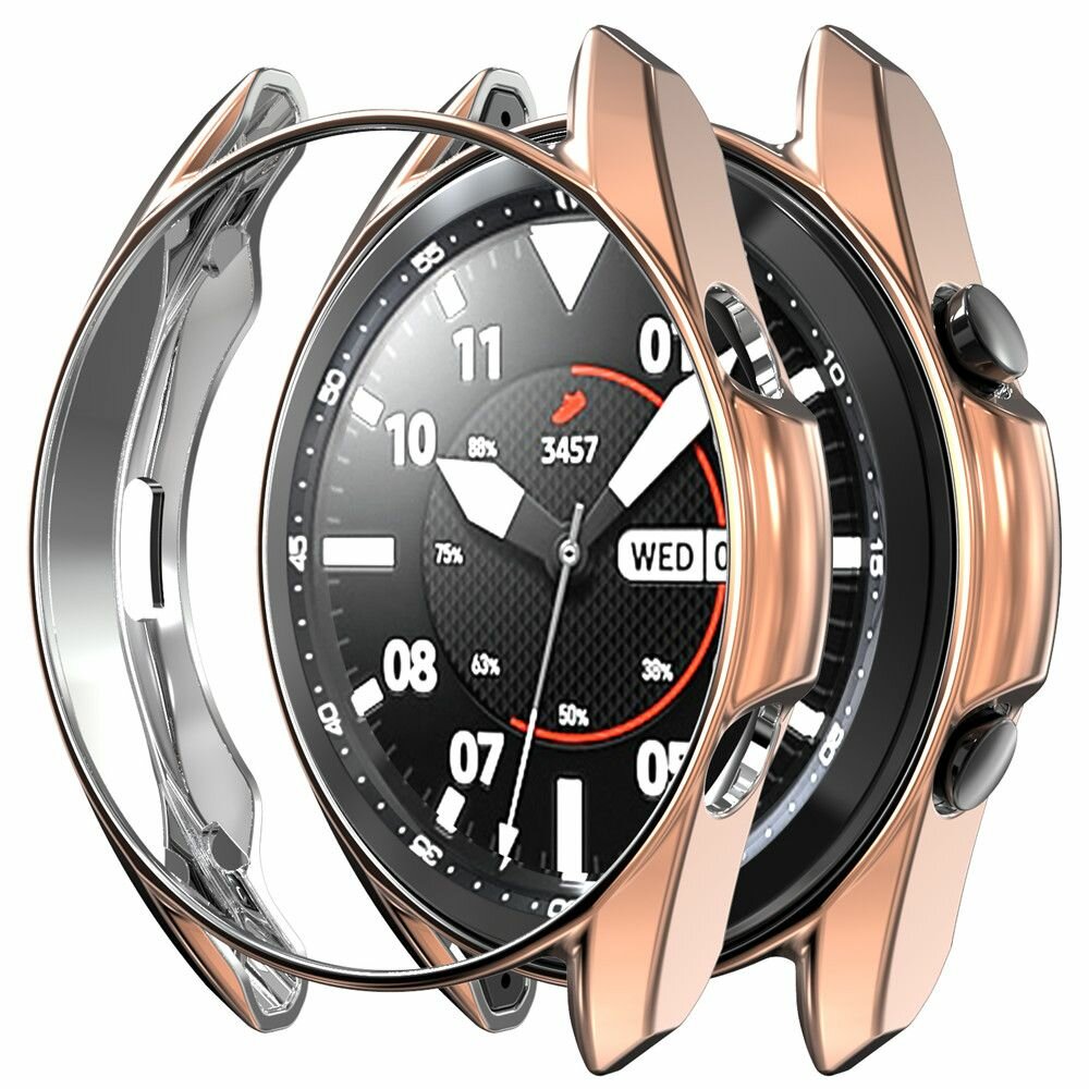 Силиконовый защитный чехол бампер для Samsung Galaxy Watch 3 41mm/45mm с противоударными свойствами