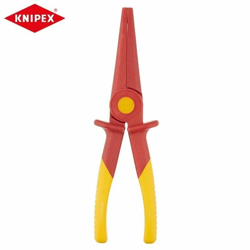 KNIPEX Tools 98 62 02 Пластиковые плоскогубцы с плоскими губками 1000 В Изолированные длинногубцы с укороченными губками