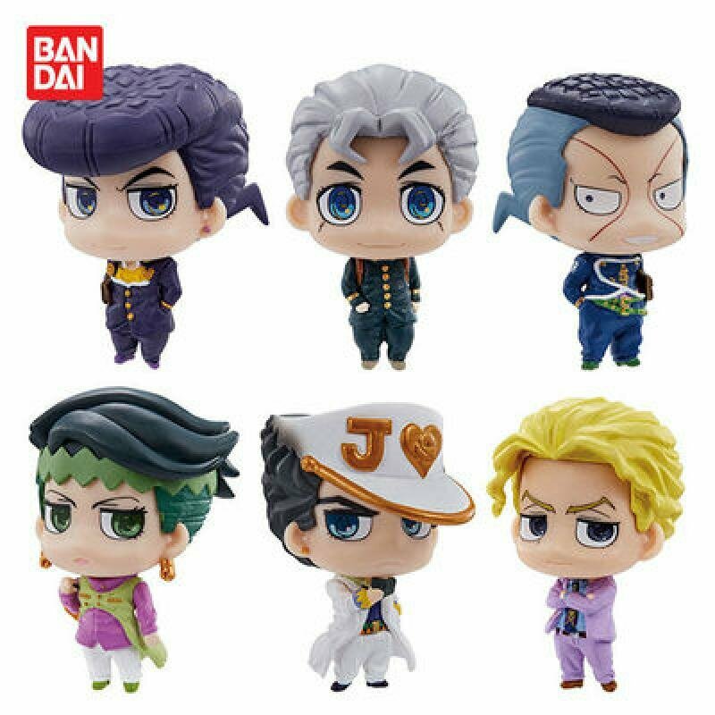 Аниме JoJo's Bizarre Adventure Фигурки Q Версия Cashapon Фигурка ПВХ Игрушка Модель Аниме Куклы Игрушки Подарки для дете