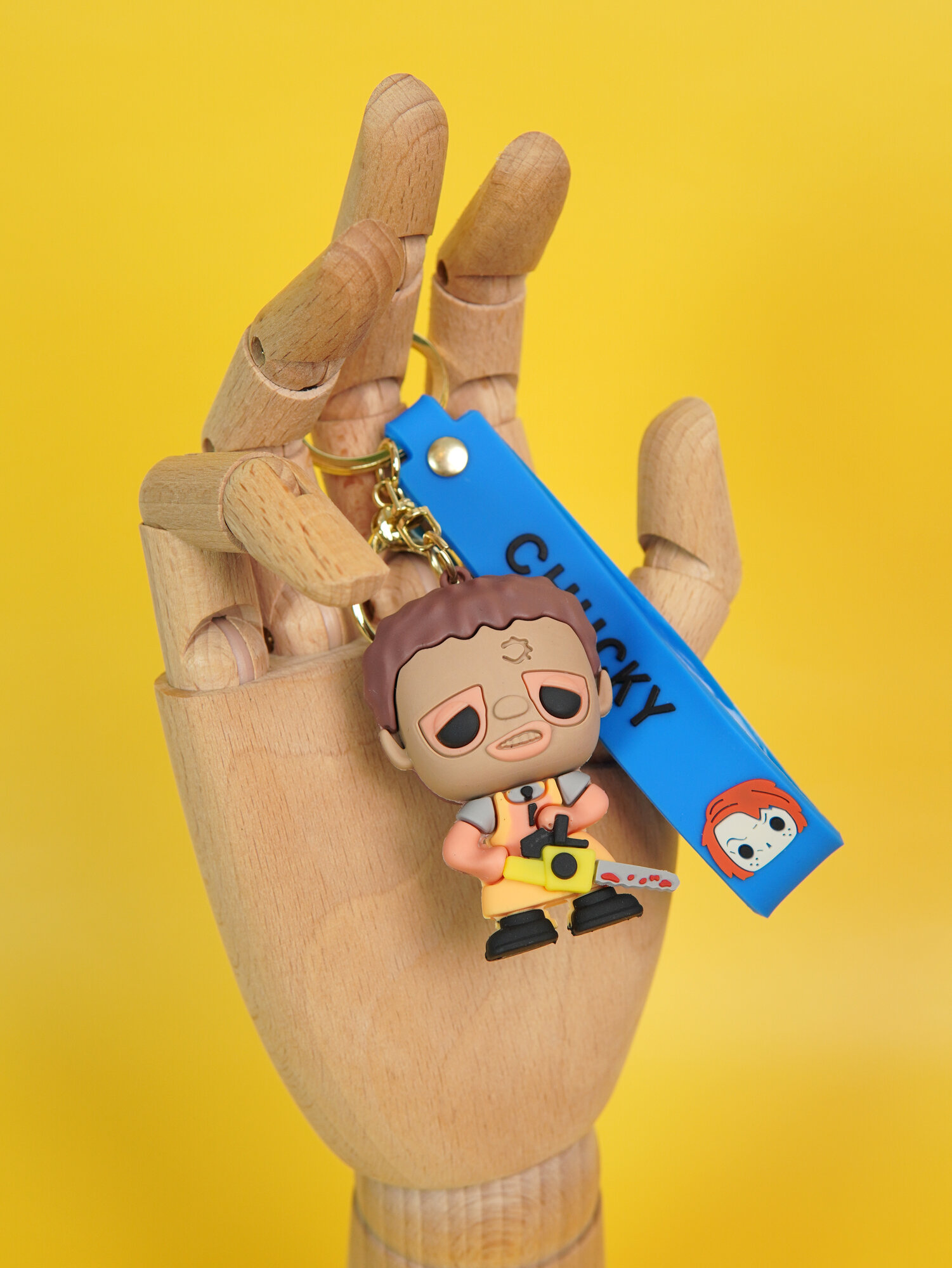 Брелок «Кожаное лицо» | Техасская резня бензопилой | Легенда хоррора