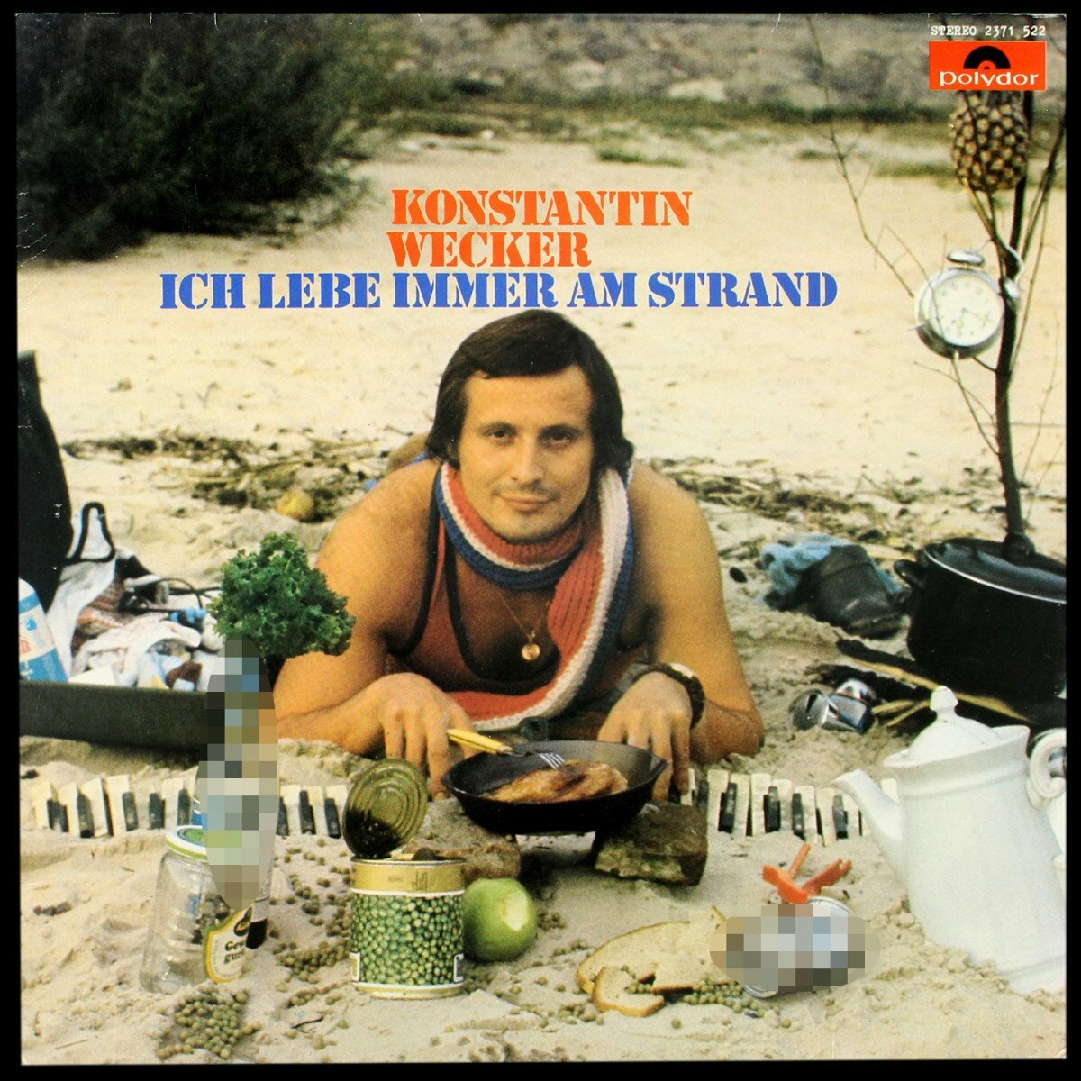 Виниловая пластинка Polydor Konstantin Wecker – Ich Lebe Immer Am Strand