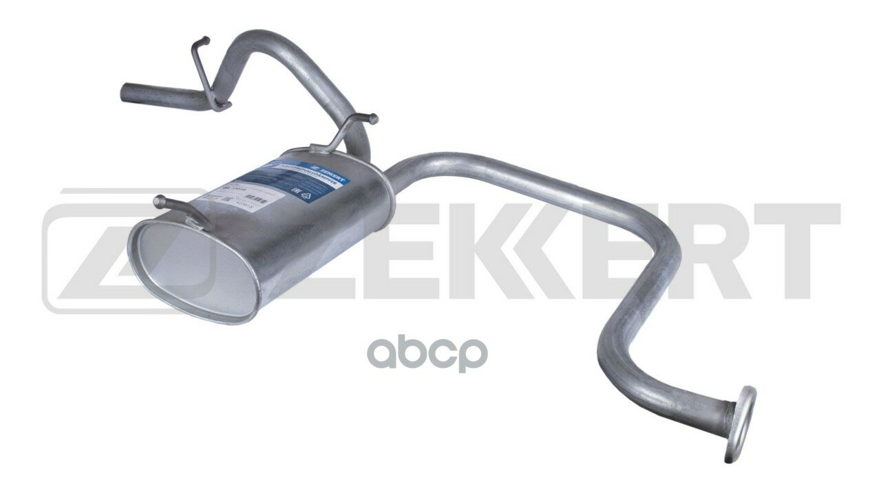 Глушитель основной Daewoo Matiz (M100 M150) 98- Zekkert арт. ga-1003a