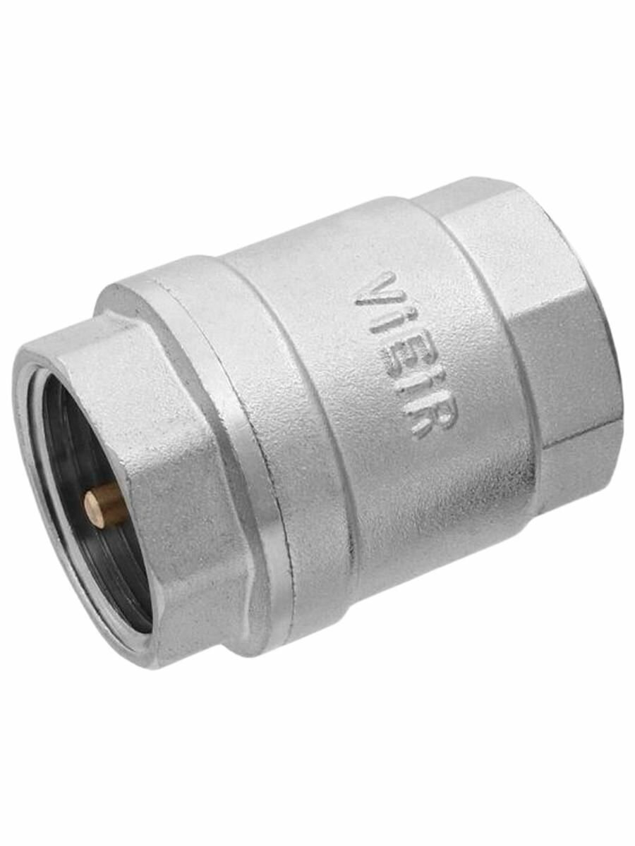 Клапан обратный 1/2" латунный никелированный Vieir ZH673-N