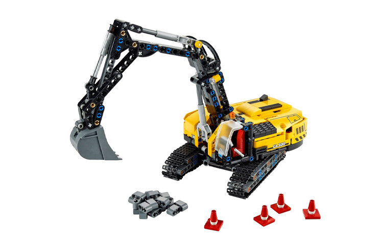 LEGO Technology Mechanical Set Heavy Duty Excavator Building Blocks 301 600pcs 42121 null