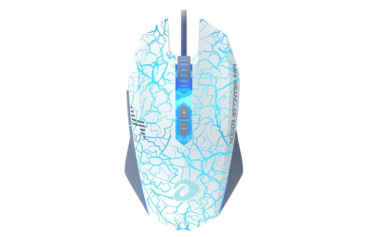 Игровая мышь Dareu EM915 проводная Jeep классическая Crackle Edition, белая, кастомная микросхема