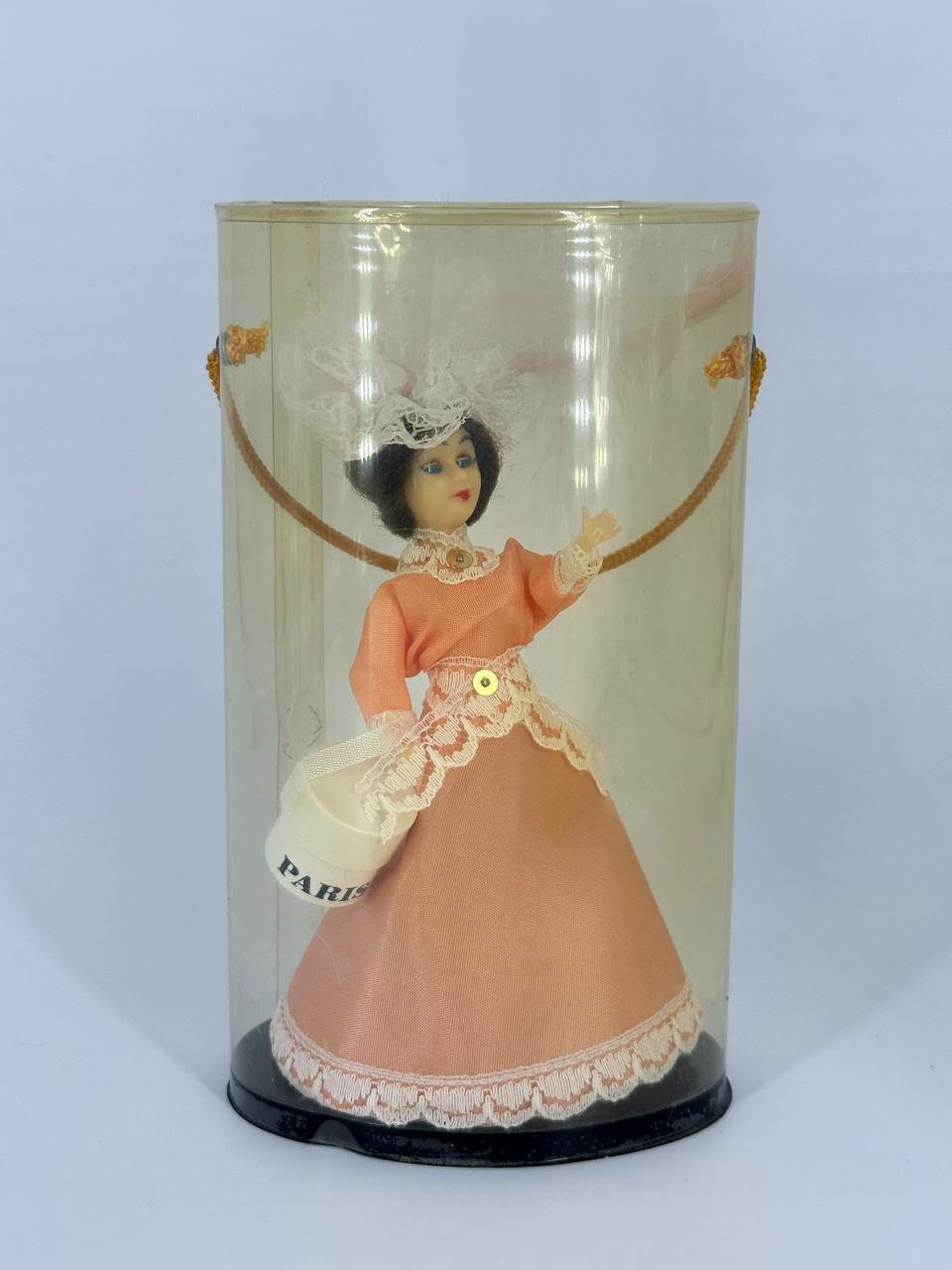 Сувенирная кукла в коробке, винтаж, Чехословакия, коллекция, антиквариат, 22 см