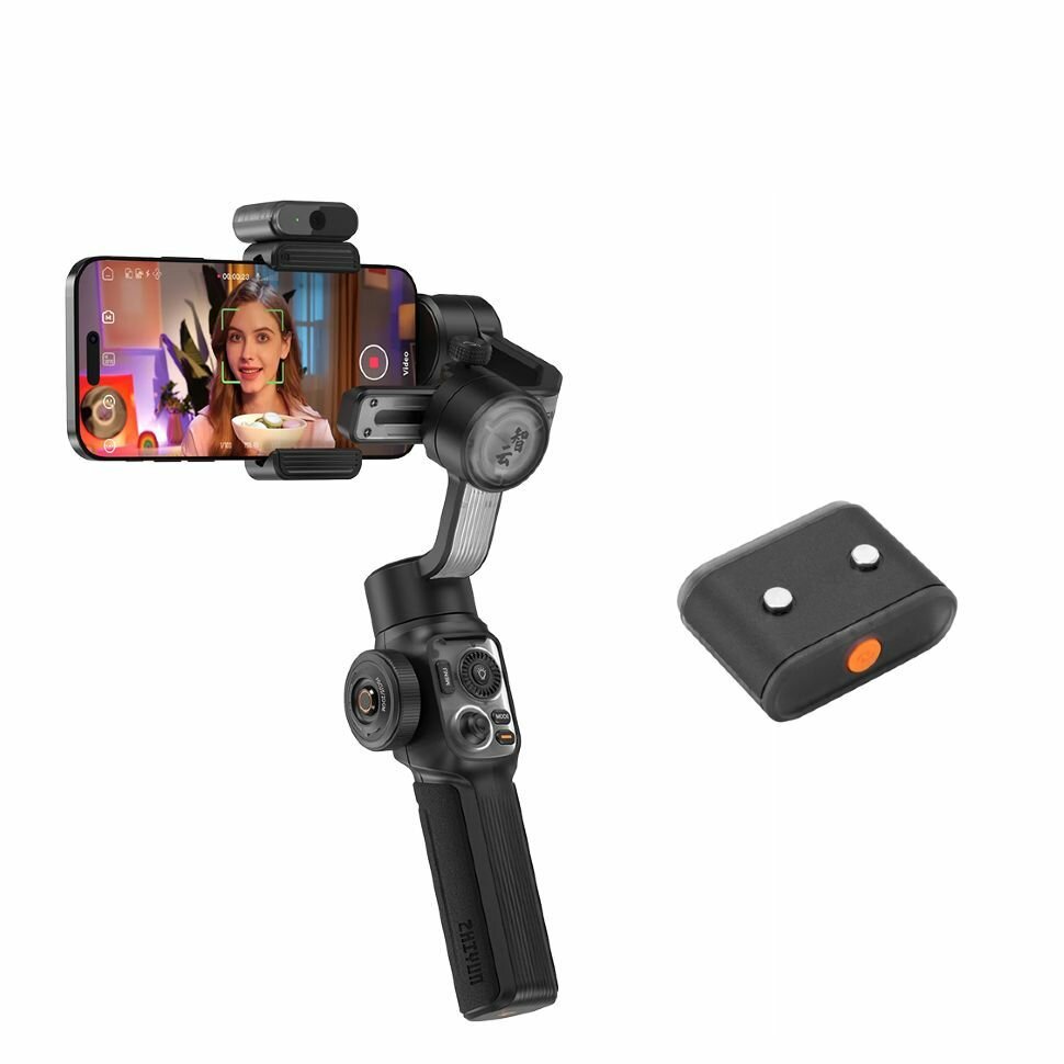 Cтабилизатор Zhiyun Smooth 5S AI Combo, интеллектуальные режимы работы