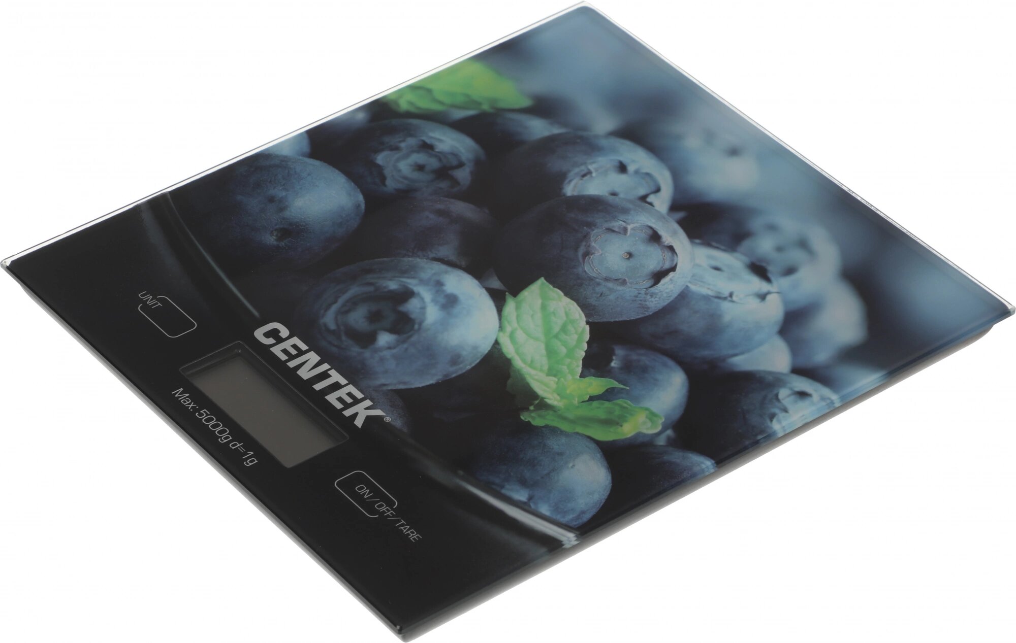 Кухонные весы / Centek CT-2462 / синий / до 5 кг