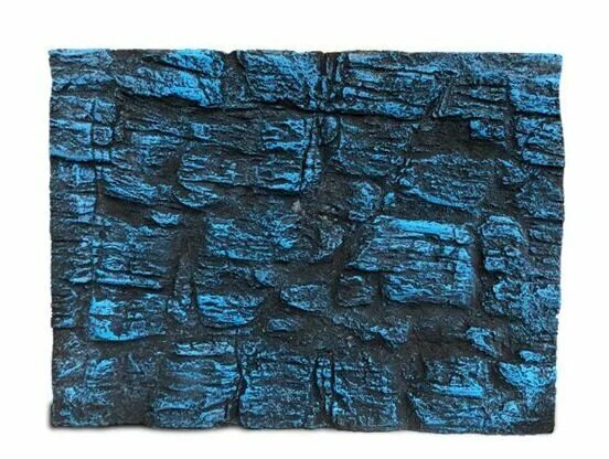 Фон для террариума "Черная скала" 60х45*3.5 см