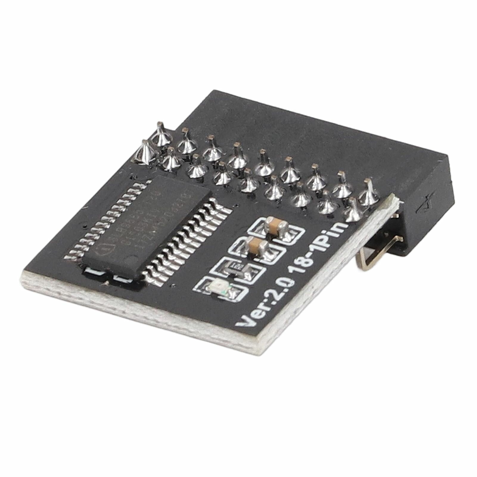 Модуль безопасности ASROCK LPC Card TPM2.0 18-контактный для тестирования обновления WIN11, черный