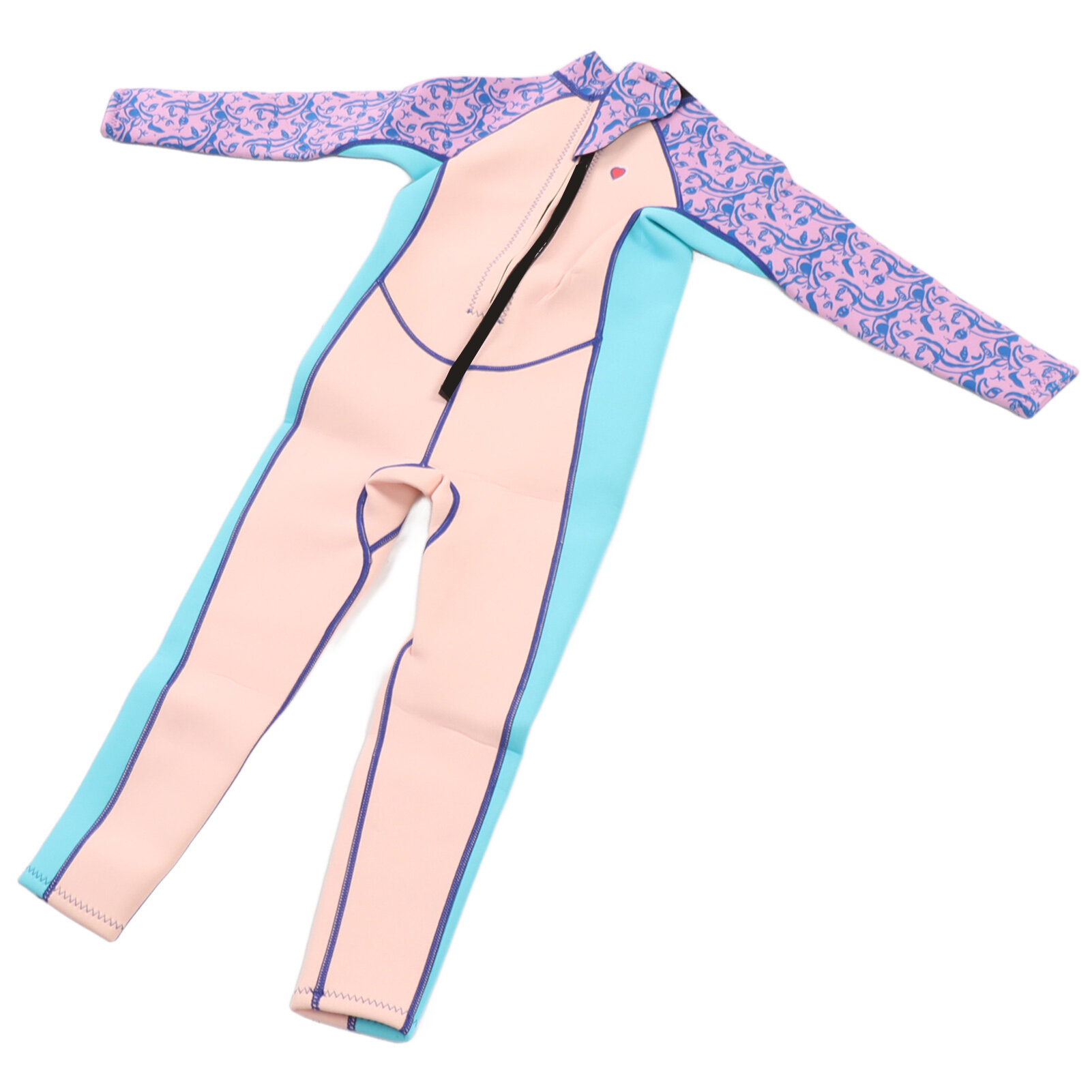 Детский гидрокостюм, теплый неопреновый гидрокостюм для серфинга с длинными рукавами и защитой от солнца, 2,5 мм, для девочек и мальчиков, 6 размеров