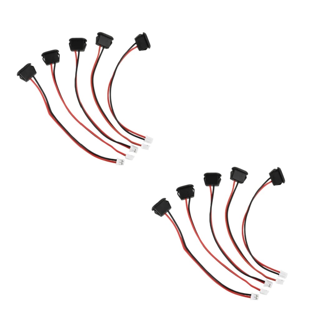 10 шт. черные разъемы USB-C