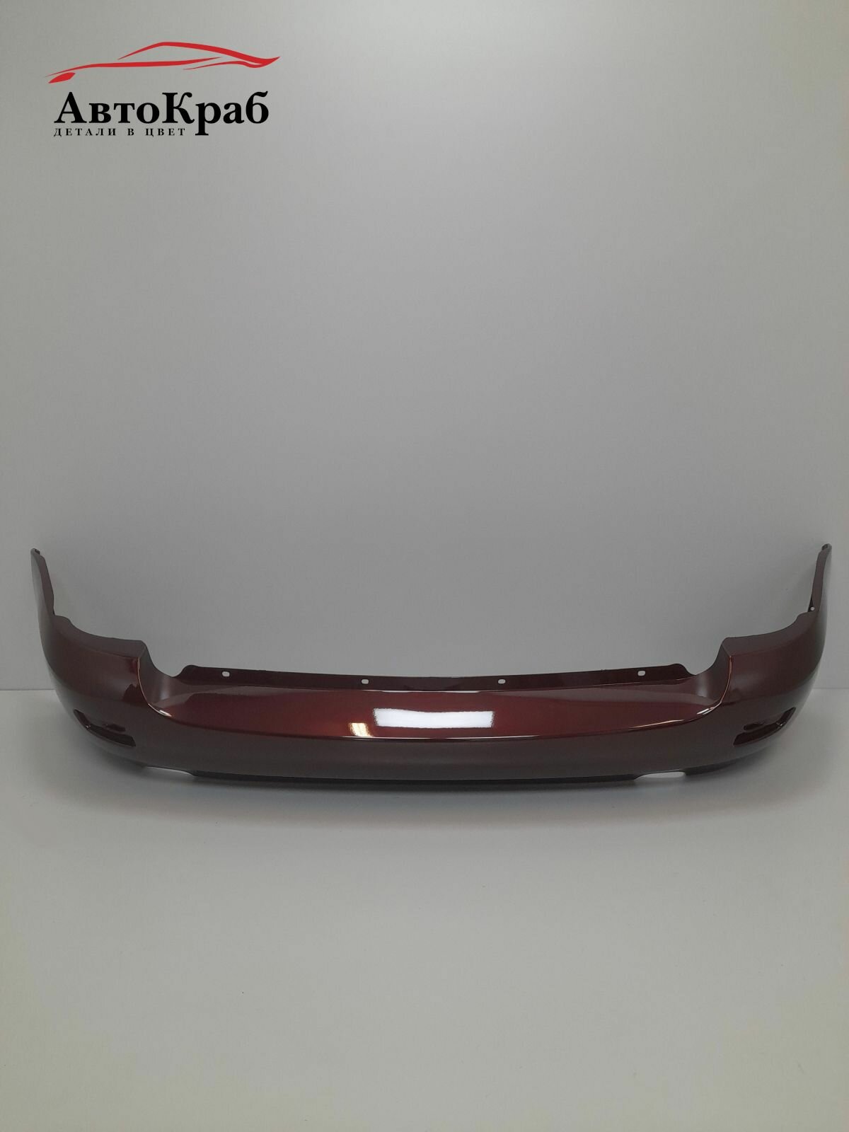 Бампер задний в цвет Lada ВАЗ Калина 1 2004 - 2013, 192 - Портвейн, универсал