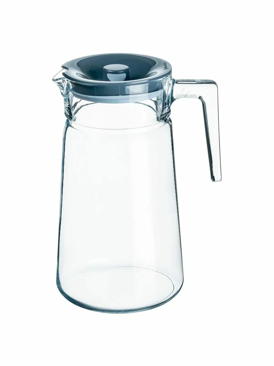 Кувшин с крышкой стеклянный 2 литра Pasabahce City 43038 прозрачный