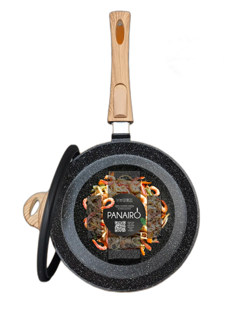 Сковорода блинная 22 см маленькая со съемной ручкой Панейро