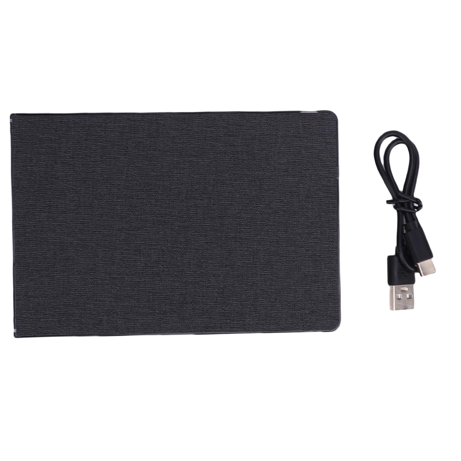 Прозрачная перезаряжаемая портативная беспроводная Bluetooth складная клавиатура для телефонов, ноутбуков и планшетов на базе iOS.