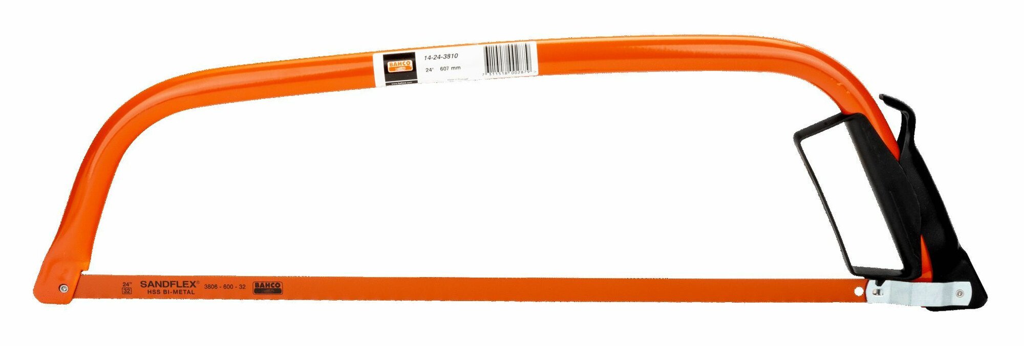 Лучковая пила 607 mm с полотном по мягкому металлу Ergo BAHCO 14-24-3810