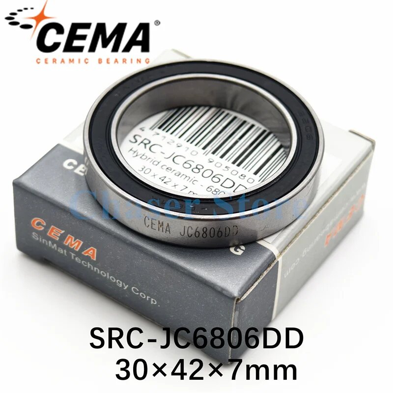 Керамический подшипник CEMA для ступицы колеса велосипеда 6806