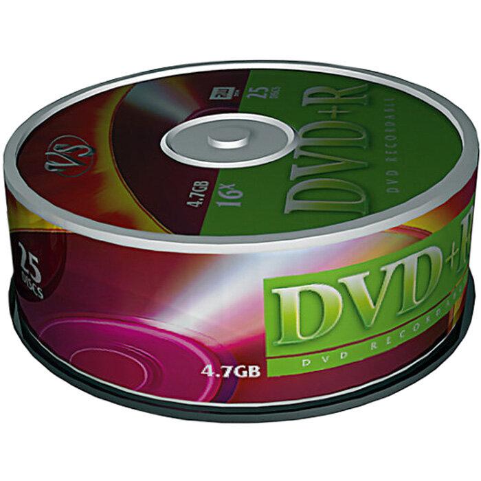Диск VS DVD+R 4.7Gb 10 шт