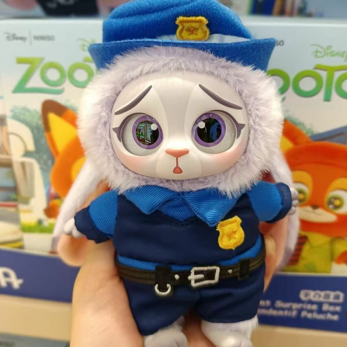 Коллекционная фигурка Слепая коробка MINISO Zootopia Vinyl Plush Figure Blind Box - 1 шт.