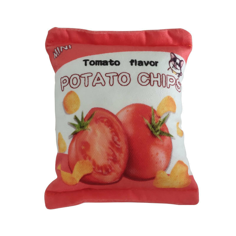 Картофельные чипсы для домашних животных звуковая игрушка звенящая бумага имитация фруктов устойчивая к разрыву
