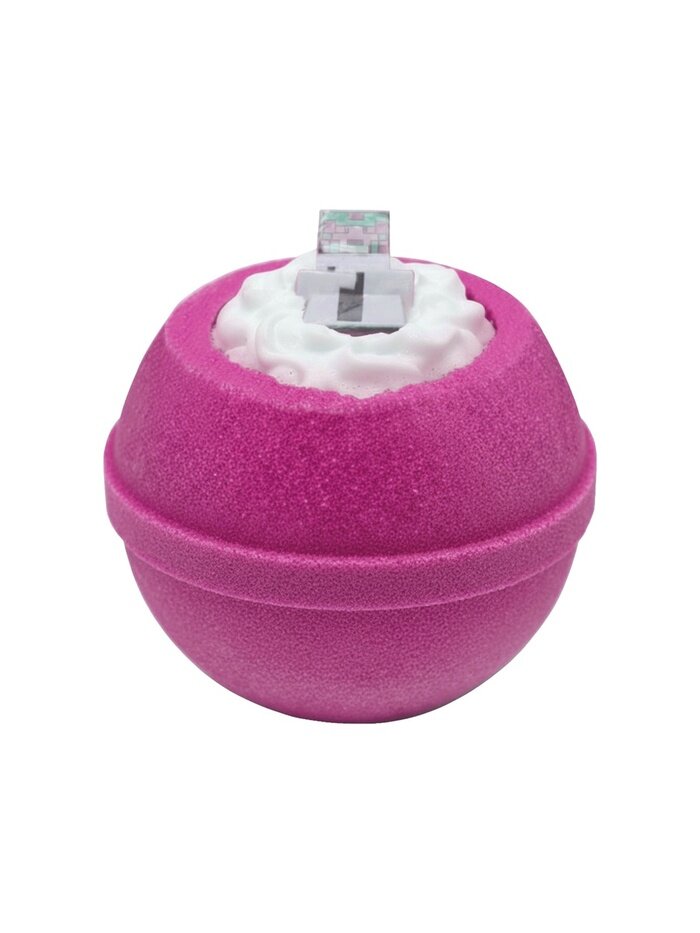 Бомбочка для ванн CUBEHERO розовая, 210 г микс 10959414