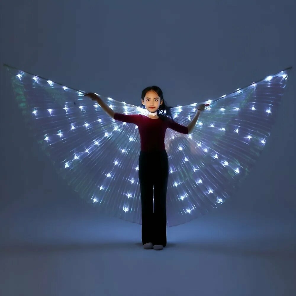 Светящиеся крылья для танца ангела для ребенка